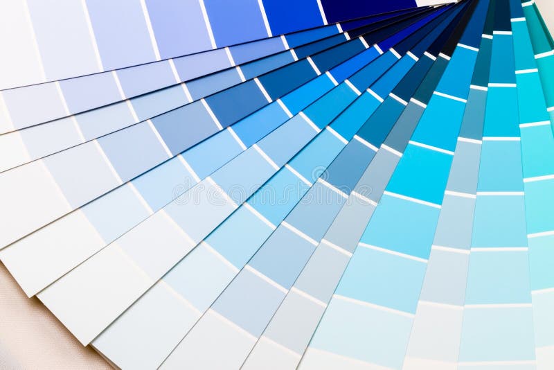 Escala azul da cor imagem de stock. Imagem de colorido - 32357825