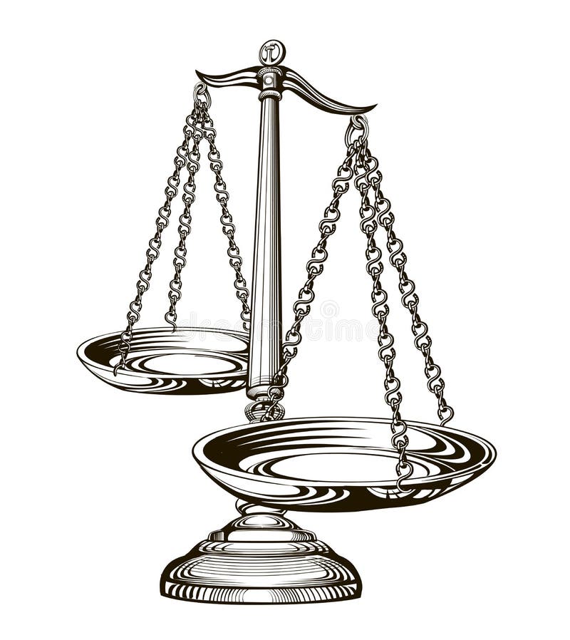 Escalas Del Ejemplo Del Vector Ilustración del Vector - Ilustración de ...