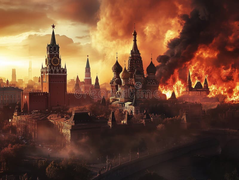 Escalating Geopolitical Tensions in Eastern Europe, Dramatic Imagery ...