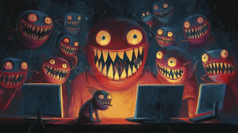 Trolling Escalates Stock Illustrations – 2 Trolling Escalates Stock ...