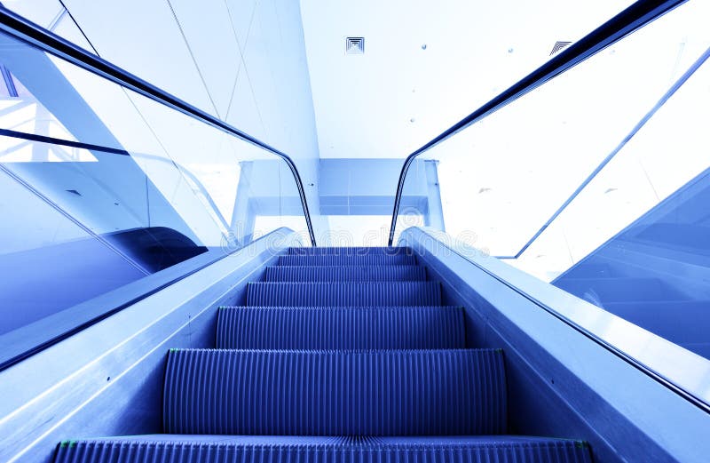 Escalator stock photo. Image of indoor, roof, lift, stair - 9113682