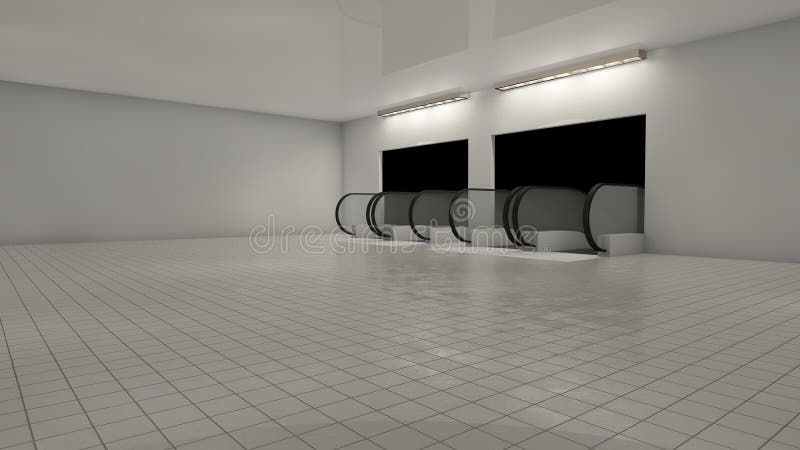 Empty White Room Liminal Space Liminalty Stock Illustrations – 6 Empty ...