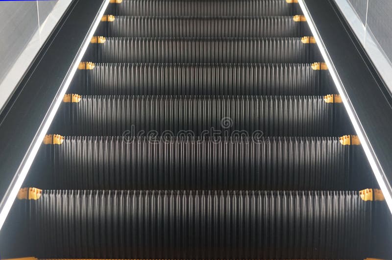 Escalator stock photo. Image of lights, view, outdoor - 263309414