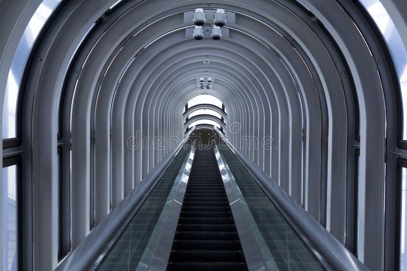 The Escalator stock image. Image of architecture, garden - 54920347