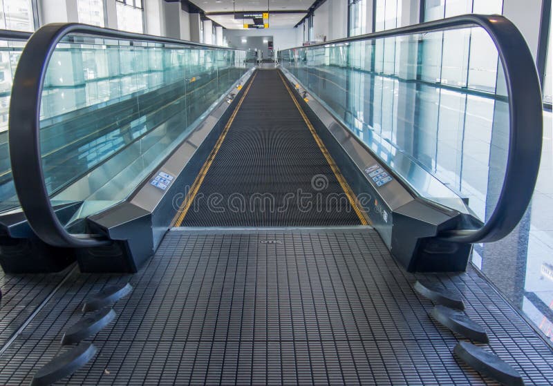 Escalator editorial image. Image of straight, leading - 63277710