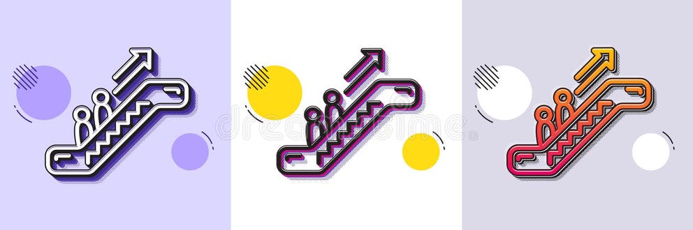 Escalator Symbol Pattern Stock Illustrations – 152 Escalator Symbol ...