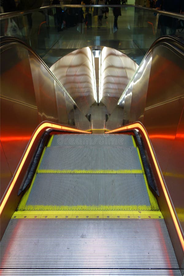 Escalator stock image. Image of transport, moving, modern - 37914491