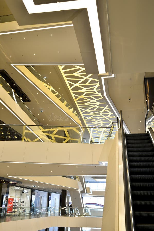 The Escalator at the Mall Gallery in Central Minsk, Belarus, February ...
