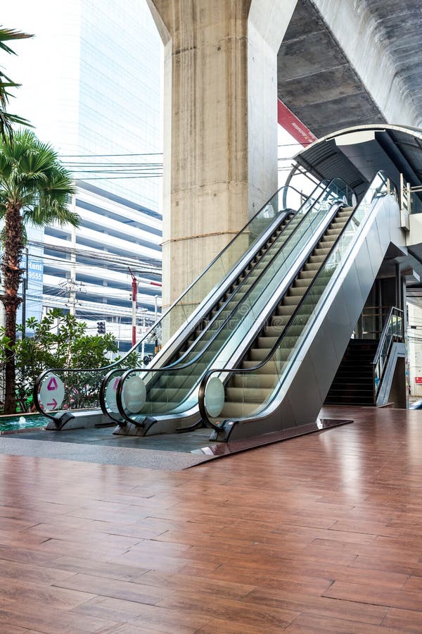 An big escalator stock image. Image of staircase, walkway - 77815117