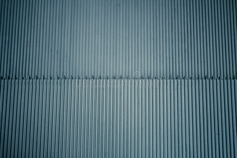 Escalator Steel Metal Line Pattern Stock Photo - Image of escalator ...