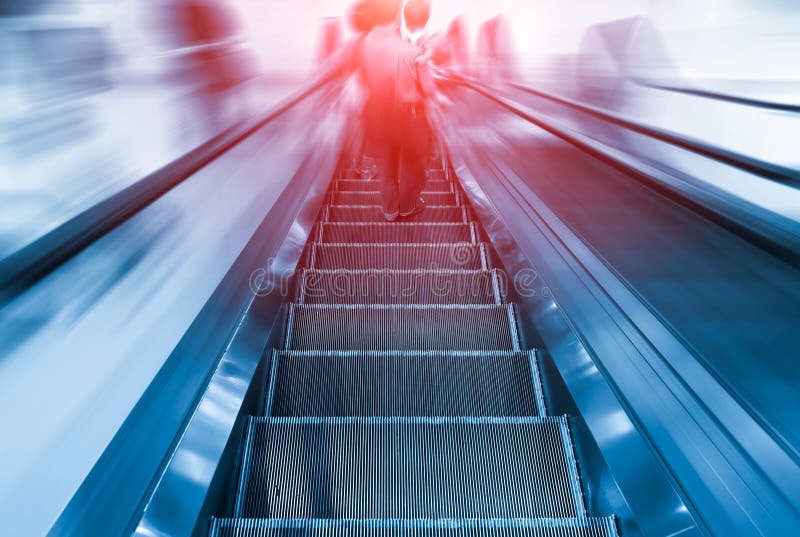 Escalator stock image. Image of elevator, entry, entrance - 44117013