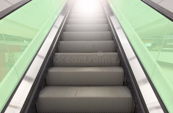 Escalator stock photo. Image of elevator, pedestrian - 44785570