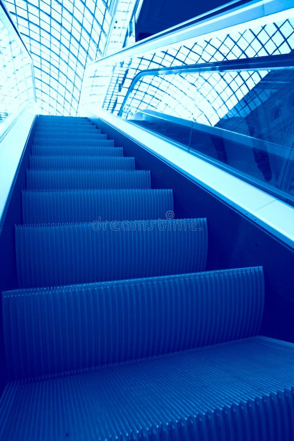 Escalator steps stock image. Image of design, lines, moving - 5485675