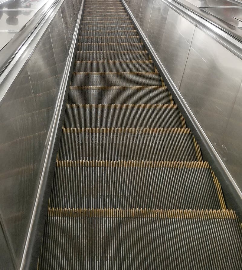 Escalator Steps As Abstract Background Stock Photo - Image of modern ...
