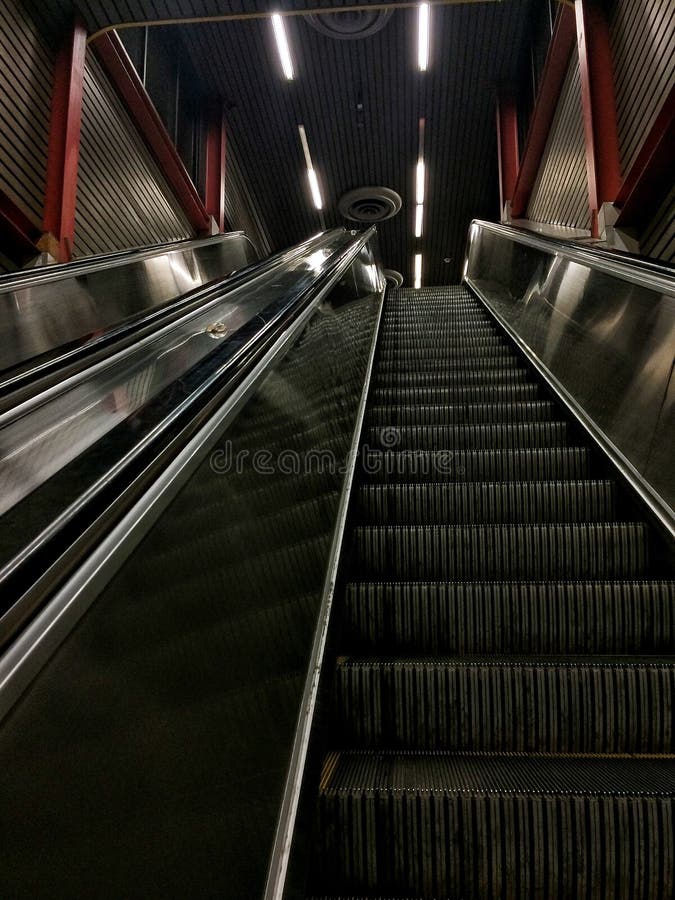 Escalator 1 stock photo. Image of climb, moving, challenge - 74935110