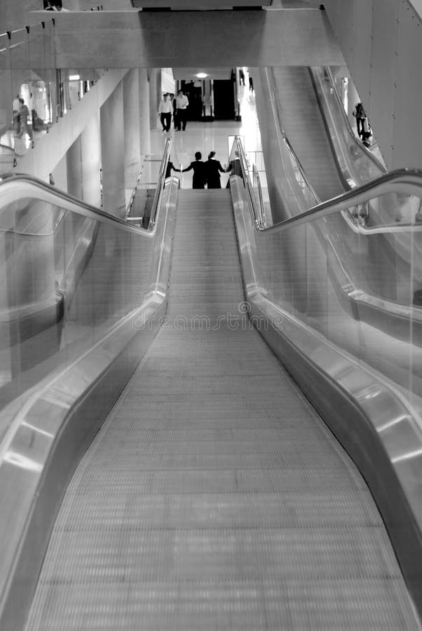 Escalators At Airport Picture. Image: 1315407