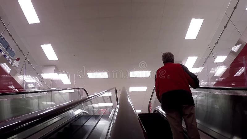 Escalators Inside Target Store at Metropolis Shopping Mall Stock ...