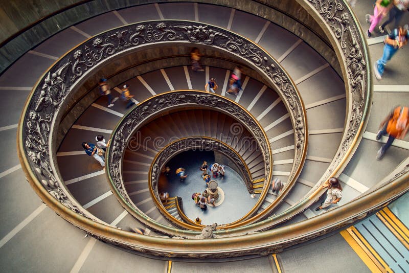 Escalera de vatican imagen de archivo editorial. Imagen de redondo ...