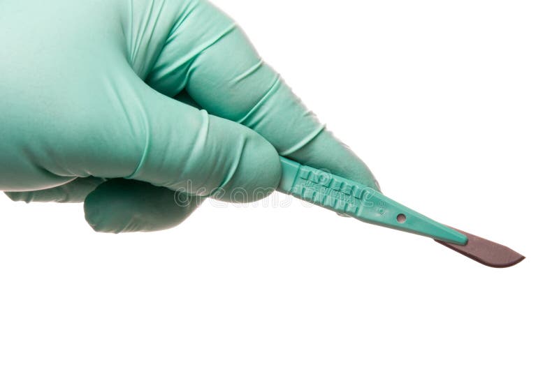 Escalpelo foto de archivo. Imagen de cuchillo, equipo - 10979392