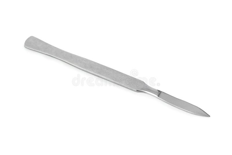 Escalpelo En Mano Del Doctor Foto de archivo - Imagen de camisa, sangre ...