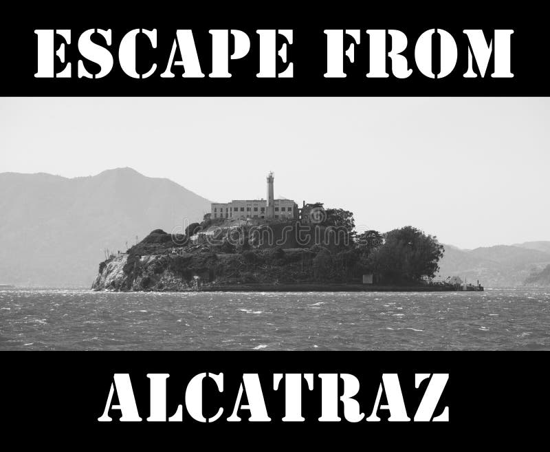 Alcatraz penitentiary sign stock photo. Image of single - 16251728