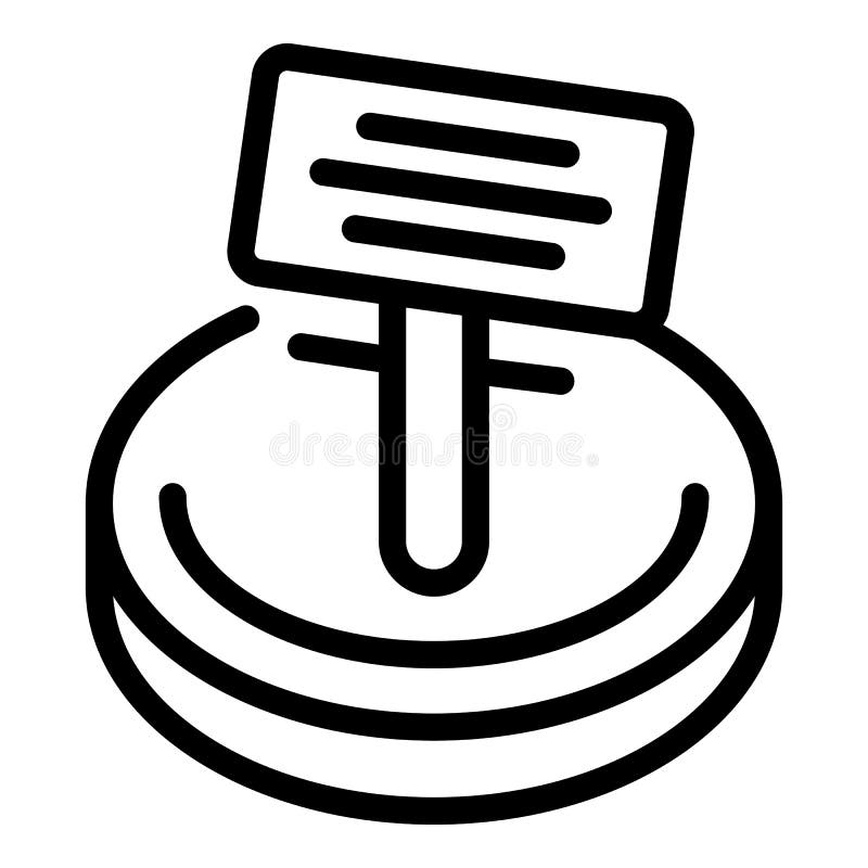Escape Board Icon Outline Vector. Comfort Zone Stock Vector ...