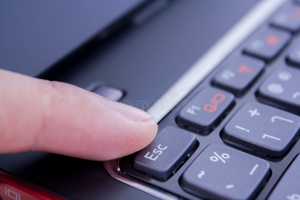 Escape button stock image. Image of white, touching, keyboard - 39561729