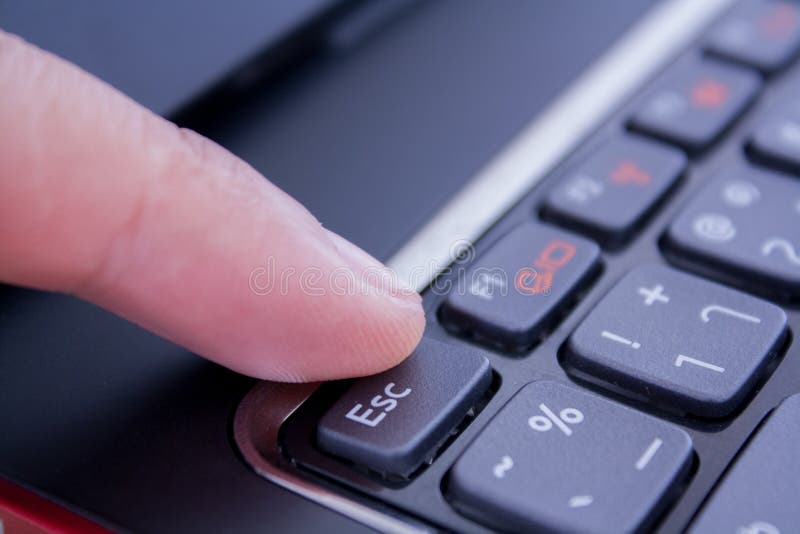 Escape or Esc Button on a Keyboard on Dark Background Stock Image ... Escape or Esc Button on a Keyboard on Dark Background Stock Image ...