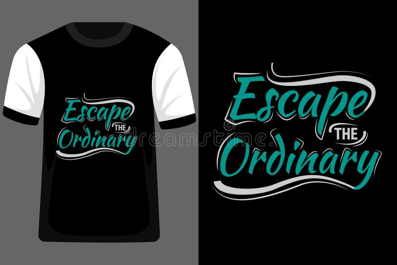 Escape Das Aspas Comuns Do Design Da Camisa Ilustração do Vetor ...