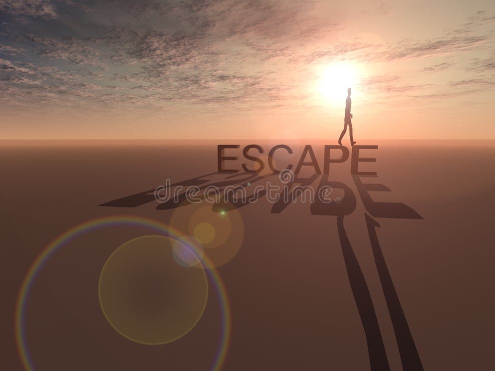 Silhouette Escape Stock Illustrations – 10,288 Silhouette Escape Stock ...