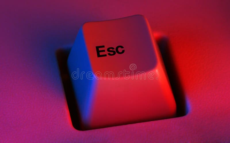 Escape key stock photo. Image of button, press, internet - 4183682
