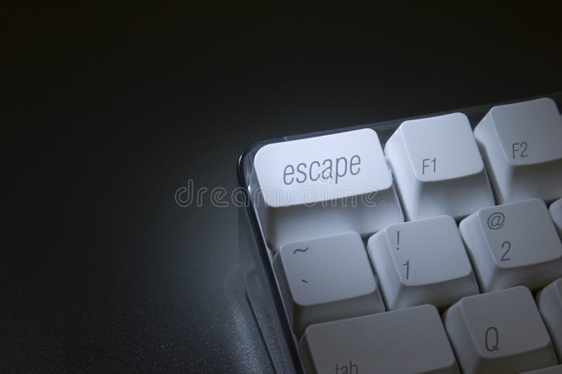 Escape Key Close-Up stock image. Image of leaving, departing - 9420663