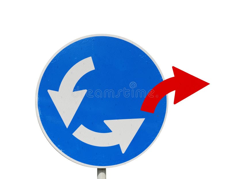 Escape from Loop. Be Leader Stock Image - Image of leadership, loop ...