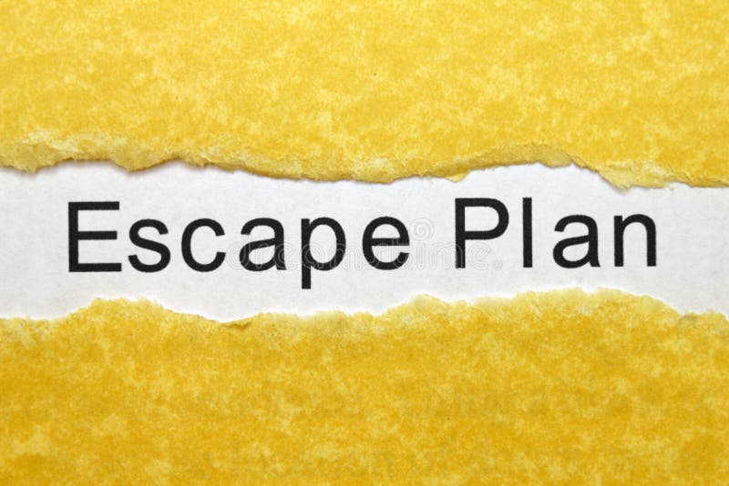 Escape plan stock photo. Image of alert, emergency, department - 49178512