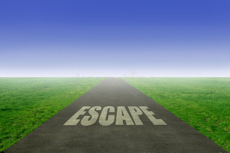 Escape stock image. Image of beginning, freedom, humour - 16859657