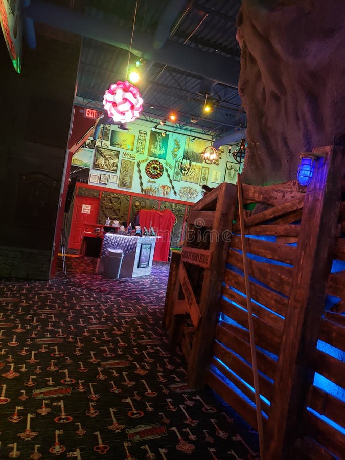 Escape Room Lobby editorial photography. Image of escape - 163594322