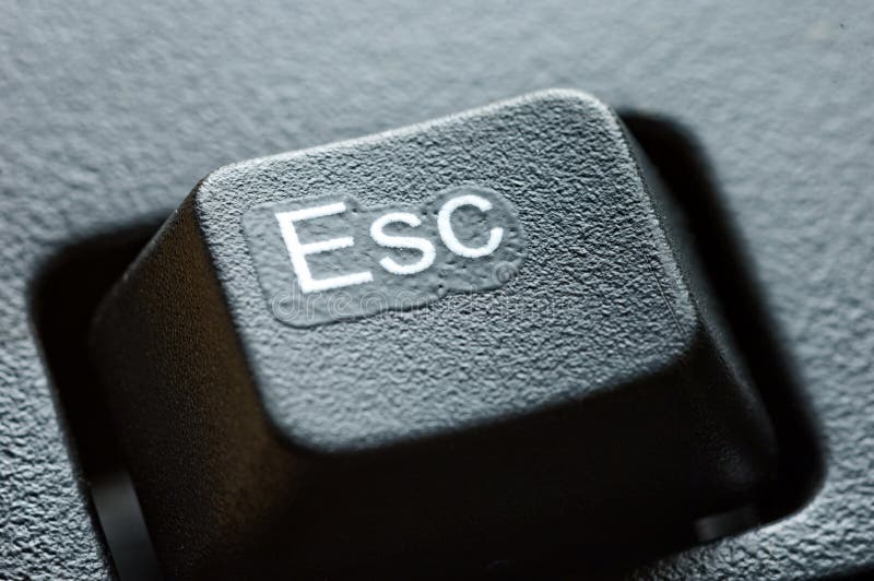 Escape-Taste stockfoto. Bild von tastatur, fuge, symbol - 20244864