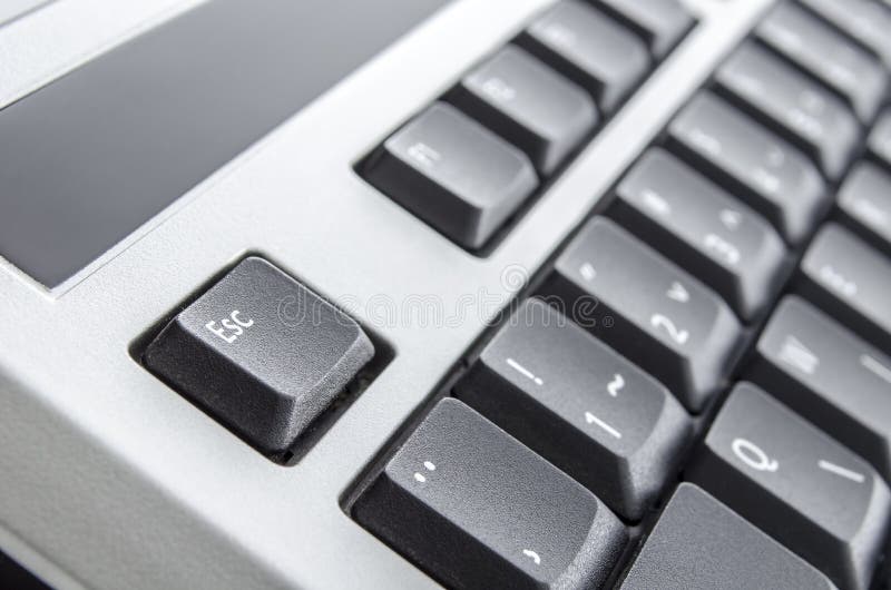 Escape-Taste stockbild. Bild von ausrüstung, netz, mode - 28371207