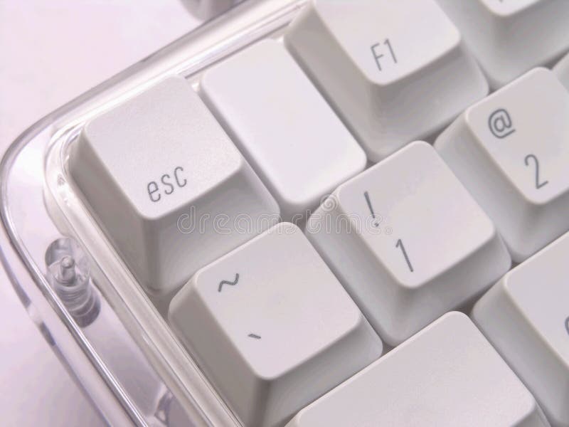 Escape-Taste Auf Der Tastatur Stockbild - Bild von technologie, taste ...