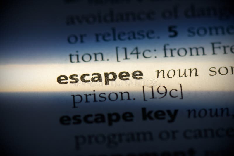 Escapee stock photo. Image of education, focus, definition - 161578624