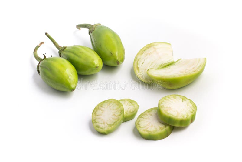 Jilo Scarlet. Beringela Africana Imagem de Stock - Imagem de fresco ...