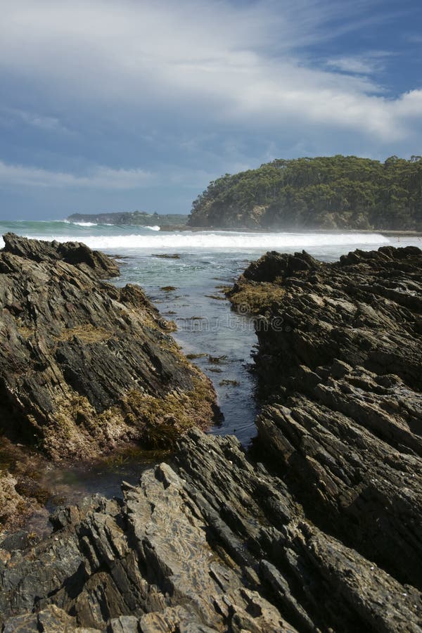 Escena costera. foto de archivo. Imagen de recorrido - 18266066