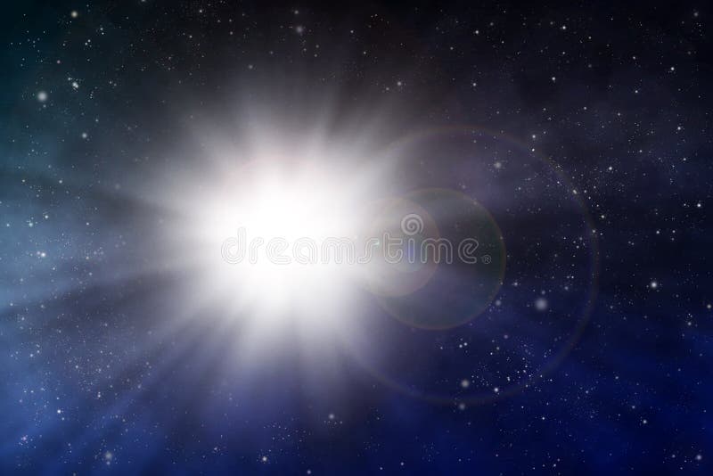 Escena Del Espacio De La Explosión Imagen de archivo - Imagen de ...