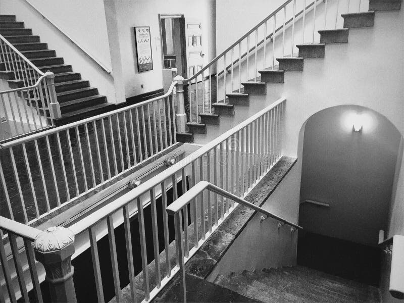 Escher Relativity stock photo. Image of relativity, white - 94965892