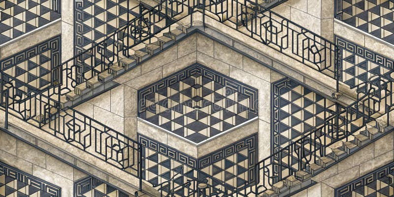 Art Escher Style Stock Illustrations – 962 Art Escher Style Stock ...