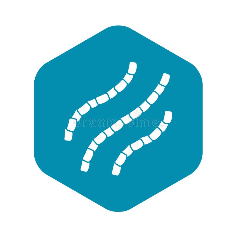 Escherichia Coli Icon, Simple Style Stock Vector - Illustration of life ...