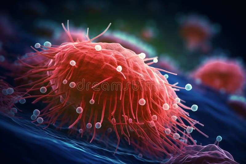 Escherichia Coli Under the Microscope Stock Illustration - Illustration ...