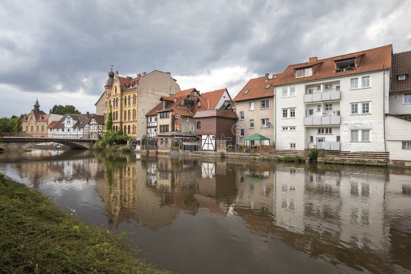 Eschwege Historic City Hesse Germany Stock Image - Image of summer ...