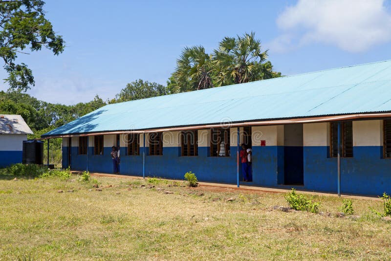 Escola africana no Quénia foto editorial. Imagem de férias - 39063736