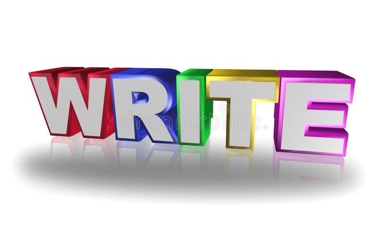 Escriba stock de ilustración. Ilustración de fondo, escriba - 100317670